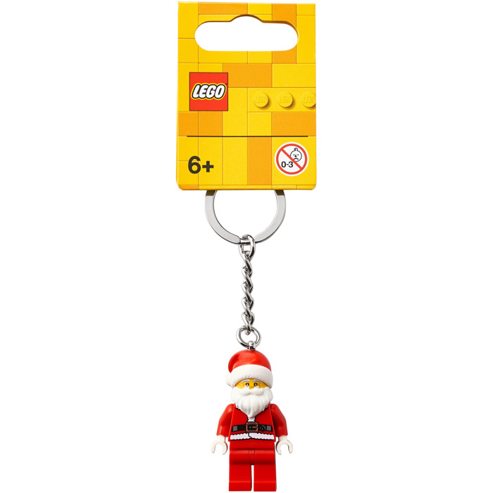 LEGO Happy Santa Key Chain (854040) | Brick Owl