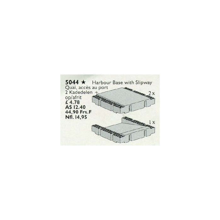 LEGO Harbour Base with Slipway Set 5044 Inventory | Brick Owl