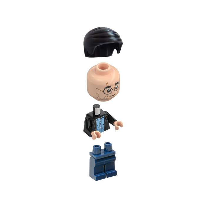 LEGO Harry Potter with Black Open Jacket Minifigure | Brick Owl - LEGO ...
