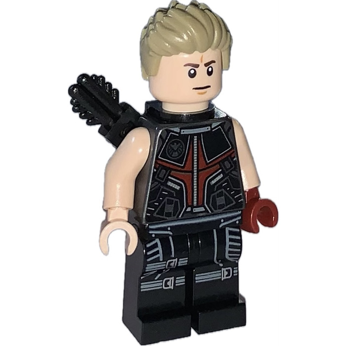 LEGO Hawkeye with Dark Red and Quiver Minifigure | Brick Owl - LEGO ...