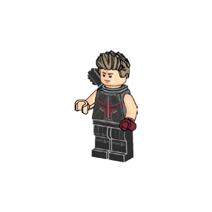 LEGO Hawkeye with Dark Red and Quiver Minifigure | Brick Owl - LEGO ...