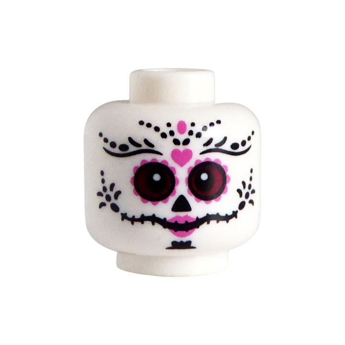 LEGO Head Skeleton with Dark Red Eyes and Stitched Mouth (3626) | Brick ...