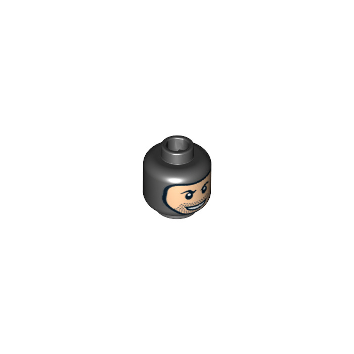 LEGO Head with Balaclava, Evil Grin and Stubble (13365 / 73433) | Brick ...
