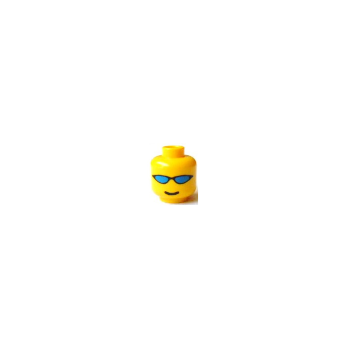 LEGO Head with Blue Sunglasses (3626) | Brick Owl