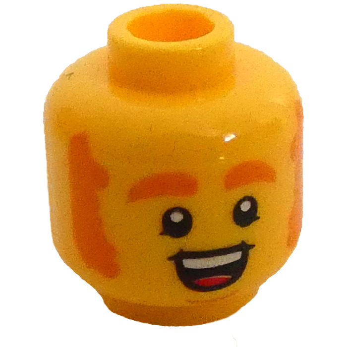 LEGO Head with Ginger Sideburns (3626 / 100966) | Brick Owl - LEGO ...