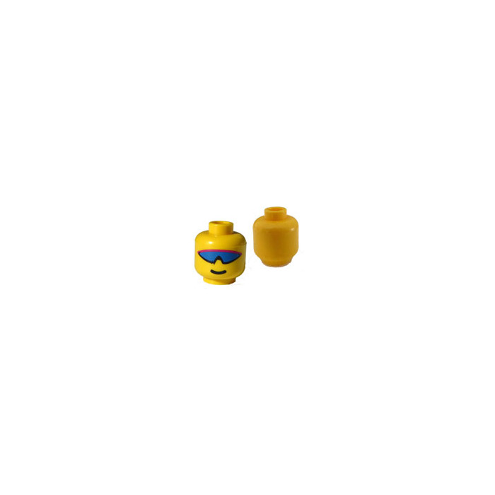 LEGO Head with Large Blue Sunglasses (3626 / 83081) | Brick Owl