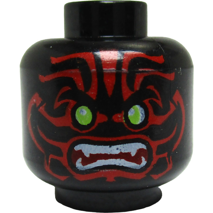 LEGO Head with Red Face Markings (3626 / 11834) | Brick Owl