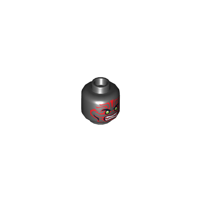 LEGO Head with Red Face Markings (3626 / 11834) | Brick Owl