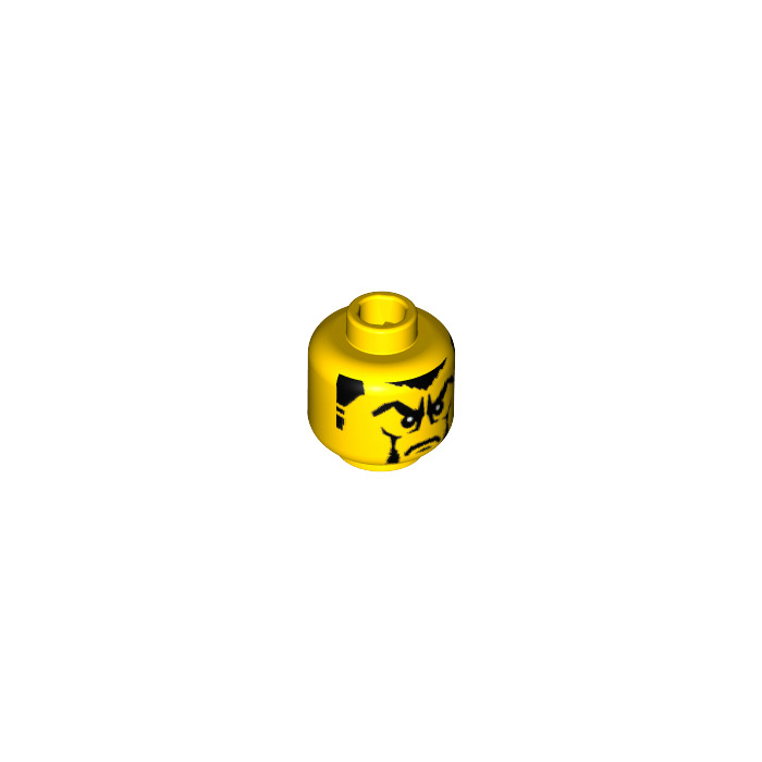 LEGO Head with Sideburns and Moustache (3626 / 50005) | Brick Owl