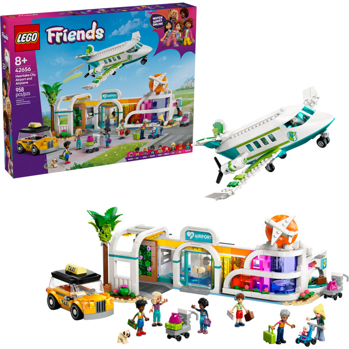 LEGO Heartlake City Airport and Airplane Set 42656 | Brick Owl