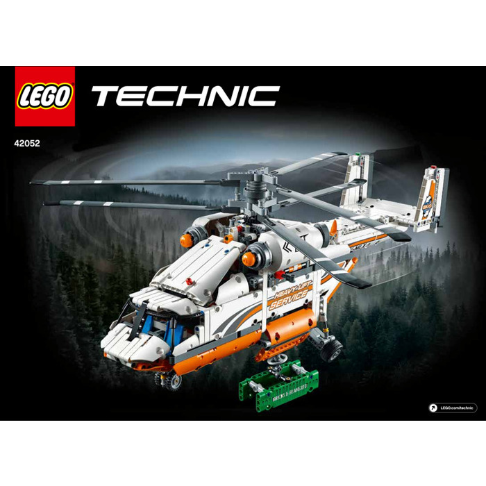 LEGO Heavy Lift Helicopter Set 42052 Instructions | Brick Owl - LEGO ...