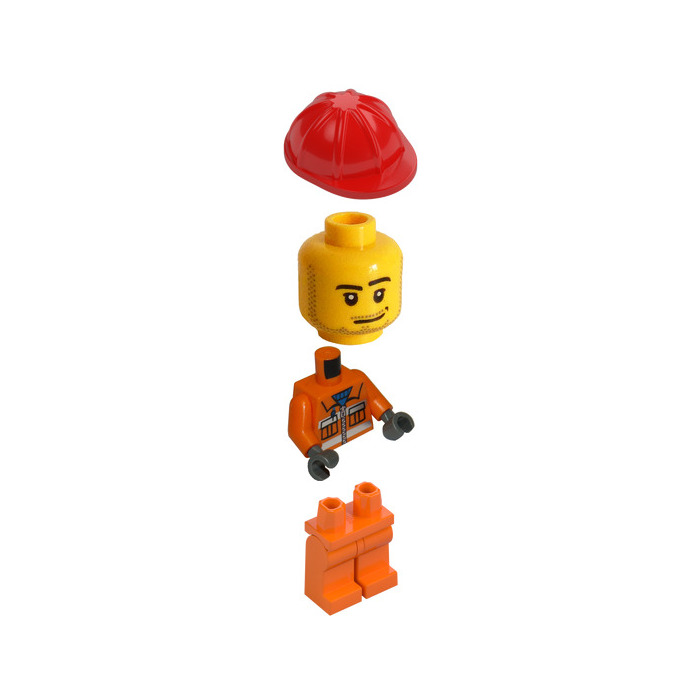 LEGO Heavy Machine Driver Minifigure | Brick Owl - LEGO Marketplace