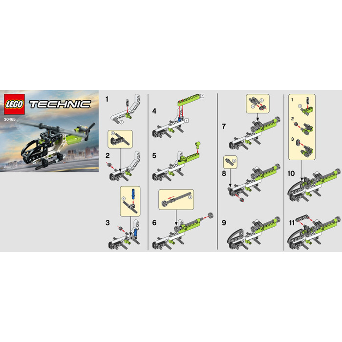 LEGO Helicopter Set 30465 Instructions | Brick Owl - LEGO Marketplace