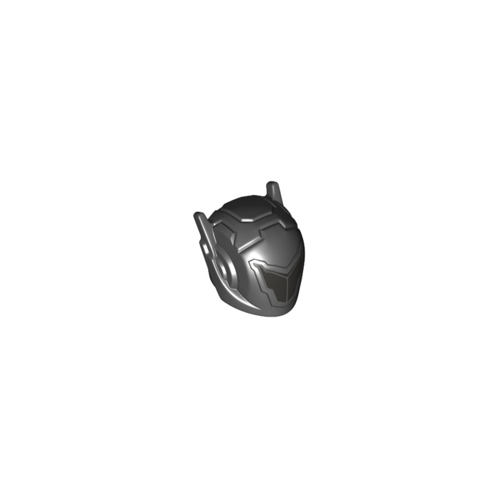 LEGO Helmet with Ear Antennas with Galactic Bounty Silver (46534 / ...