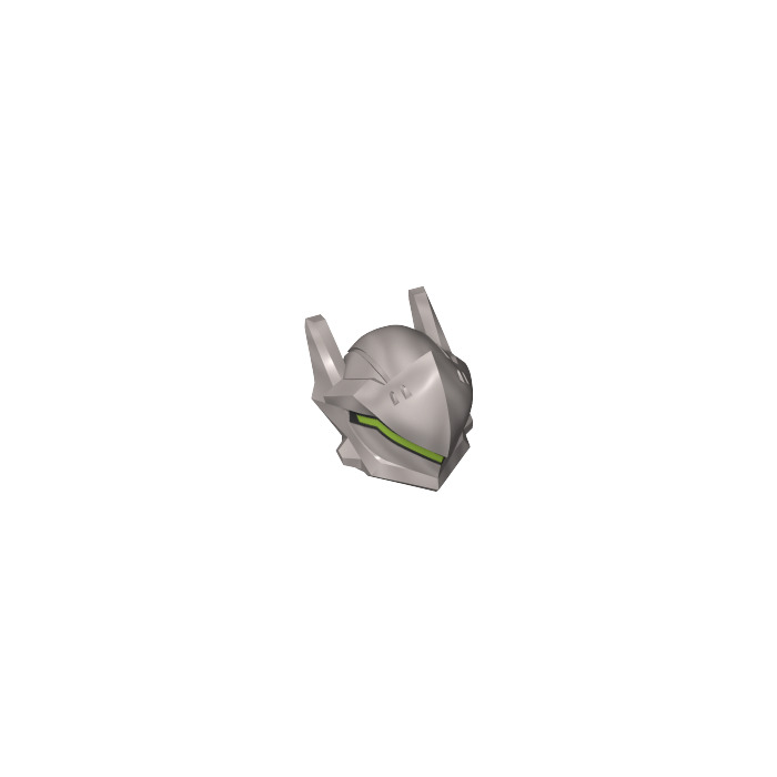 LEGO Helmet with Green Eye Section (47029) | Brick Owl - LEGO Marketplace