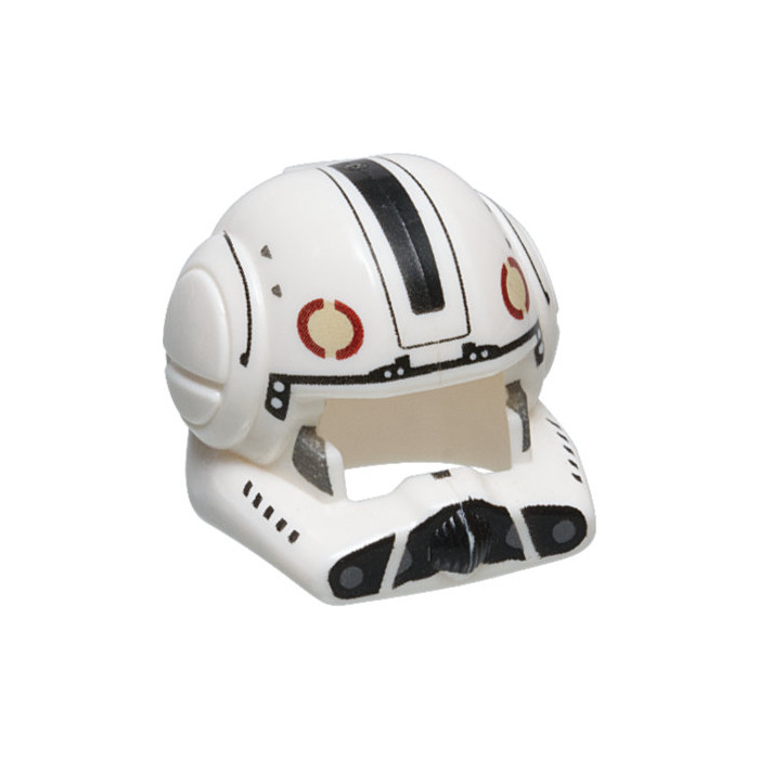 LEGO Helmet with Round Ear Pads with Black and Tan Markings (16841 / ...