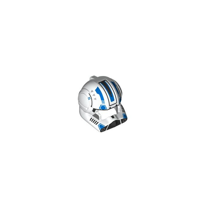 LEGO Helmet with Round Ear Pads with Blue and Black | Brick Owl - LEGO ...