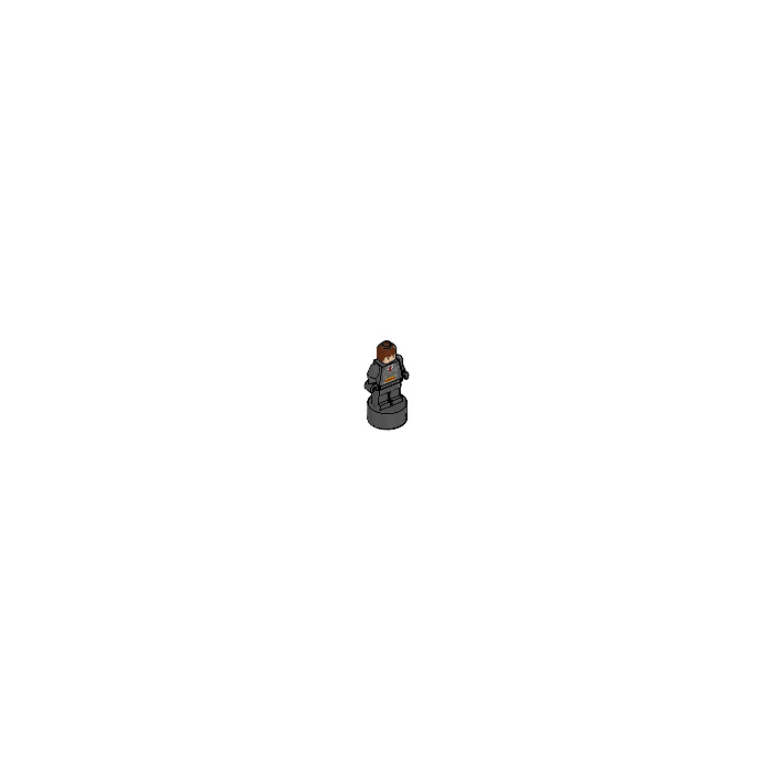 LEGO Hermione Granger Statuette with Gryffindor Uniform Minifigure ...