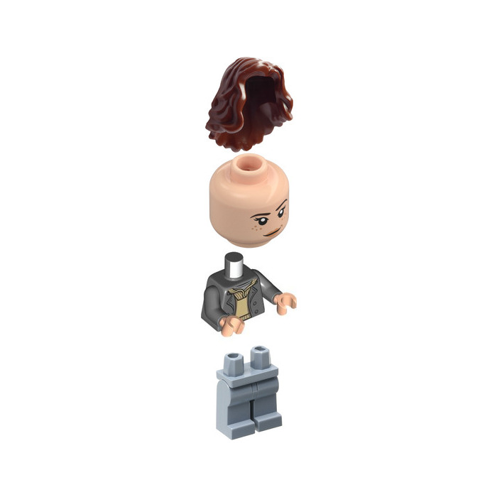 LEGO Hermione Granger with Gray Jacket Minifigure | Brick Owl - LEGO ...