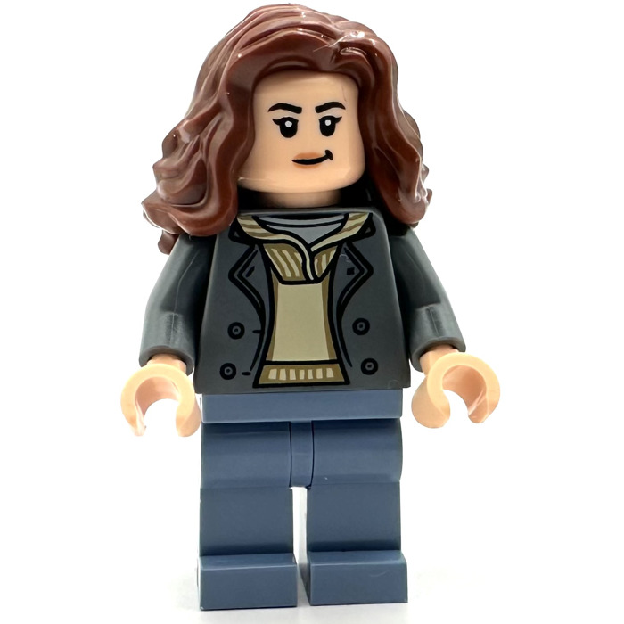 LEGO Hermione Granger with Gray Open Jacket Minifigure | Brick Owl - LEGO Marketplace