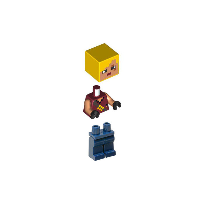 LEGO Hero with Dark Red Torso Minifigure | Brick Owl - LEGO Marketplace