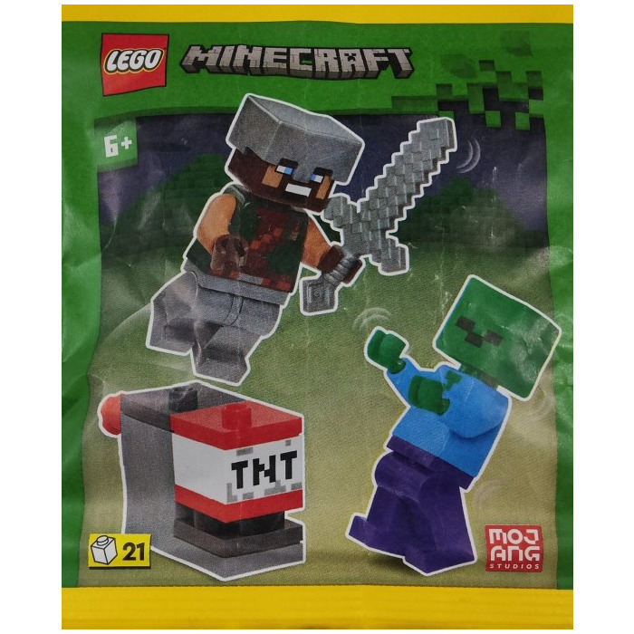 LEGO Hero with Zombie and TNT Launcher Set 662510 | Brick Owl