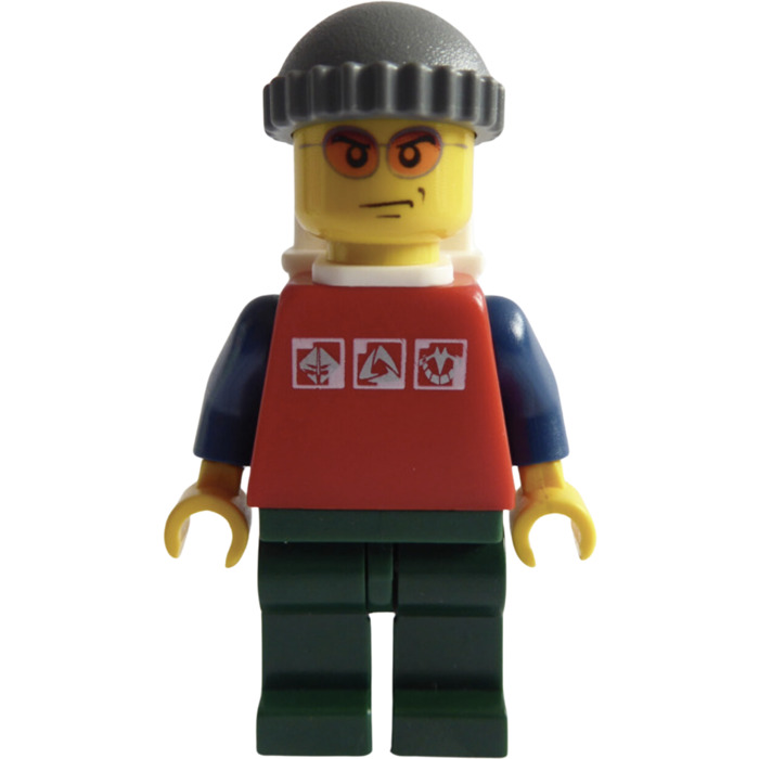 LEGO Hiker with White Backpack Minifigure | Brick Owl - LEGO Marketplace