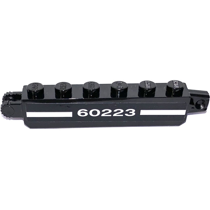 LEGO Hinge Brick 1 x 6 with Fingers with 60223 doublesided Sticker ...