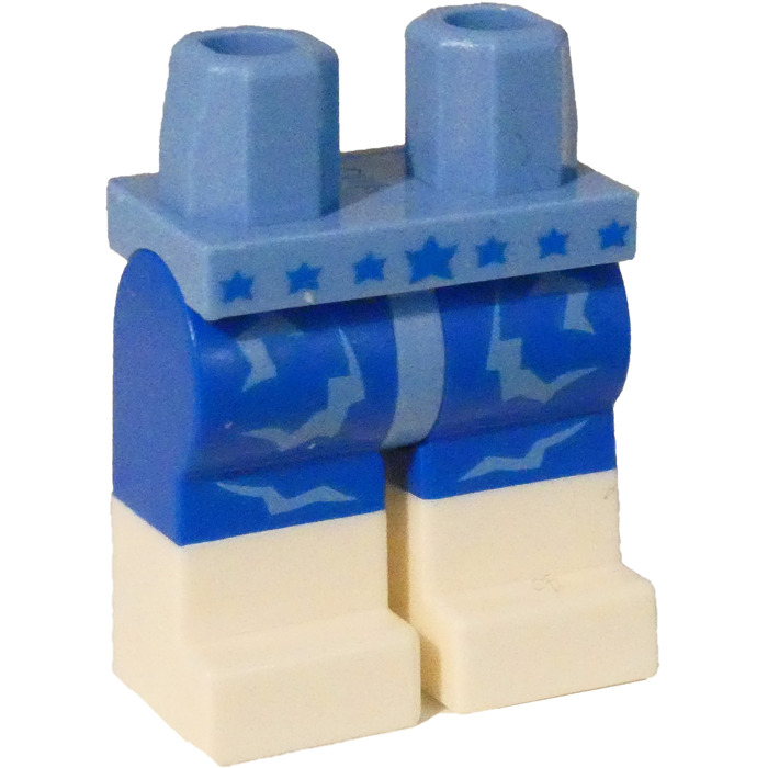 LEGO Hips and Legs with Blue Stars on Belt and White Boots (10970 ...