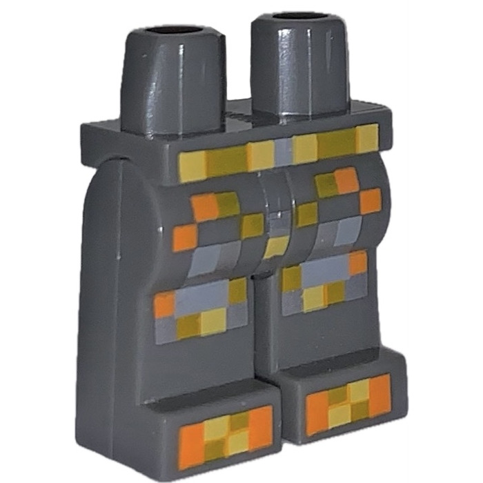 LEGO Hips and Legs with Pixelated Armor Pattern (3815) | Brick Owl ...