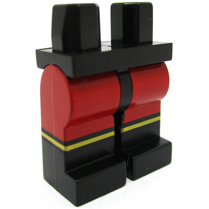 LEGO Hips and Legs with Red Shorts (Plastic Man) (3815 / 19978) | Brick ...