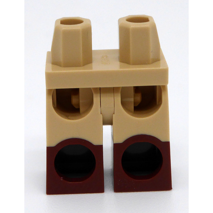 LEGO Hips and Legs with Reddish Brown Boots and Belt, Two Pockets ...