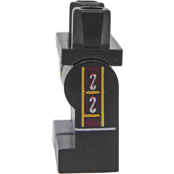 LEGO Hips and Legs with Strap and Flat Silver Prosthetic Right Lower ...