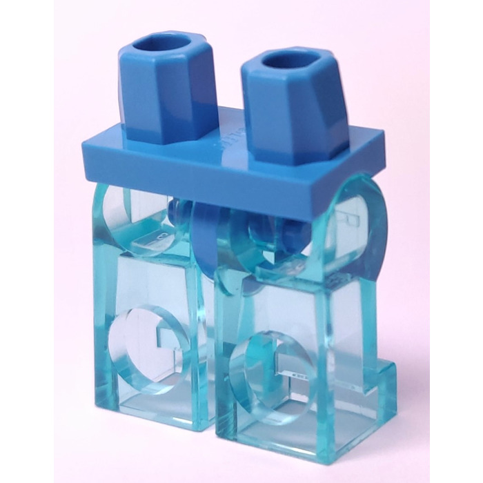 LEGO Hips and Transparent Light Blue Legs (3815) | Brick Owl - LEGO ...