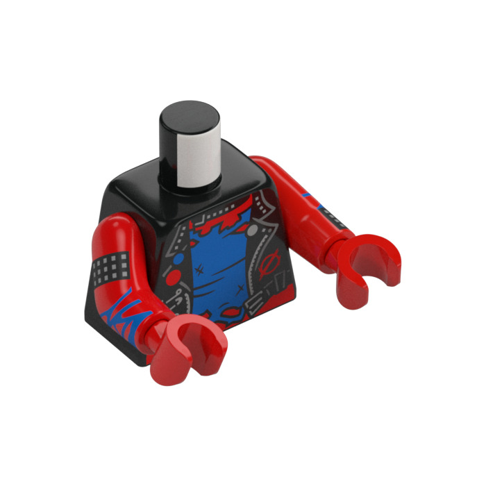 LEGO Hobie Brown / Spider-Punk Torso (3814) | Brick Owl