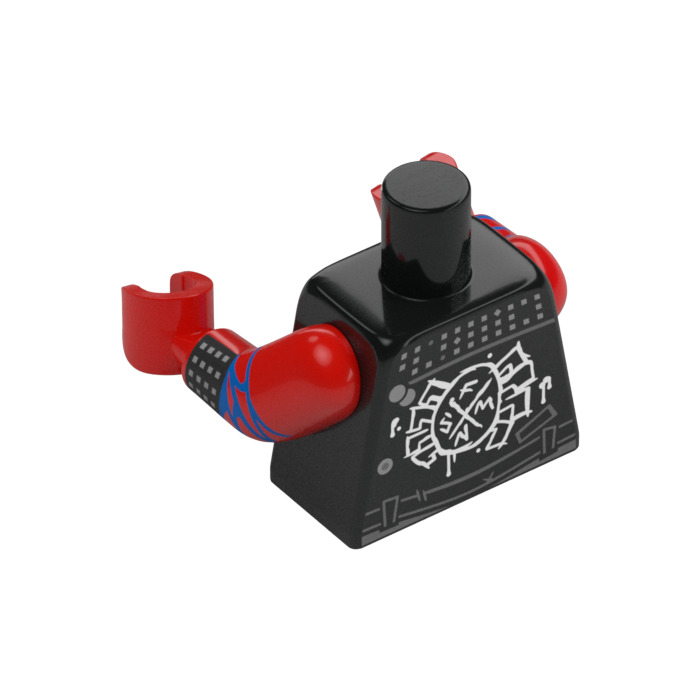LEGO Hobie Brown / Spider-Punk Torso (3814) | Brick Owl