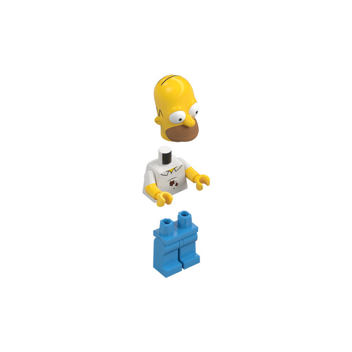 LEGO Homer Simpson with Stained Shirt Minifigure | Brick Owl - LEGO ...