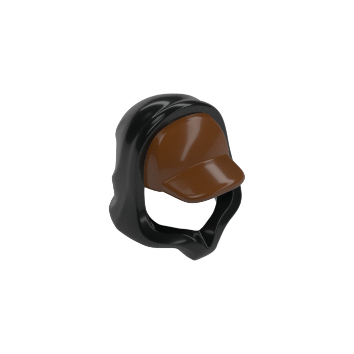 LEGO Hood with Reddish Brown Cap (52684) | Brick Owl - LEGO Marketplace