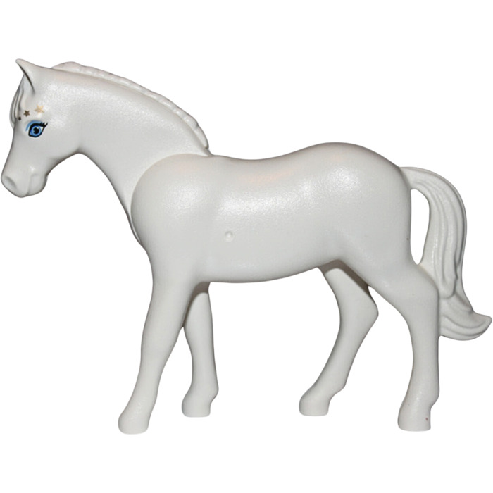 LEGO Horse (Belville) with 3 golden stars above Eye (6171 / 76498 ...