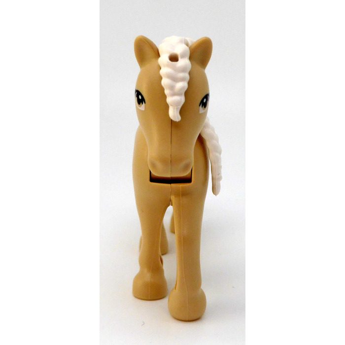 LEGO Horse with White Braided Mane and Tail (77475) | Brick Owl - LEGO ...