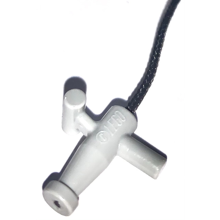 LEGO Hose Nozzle with T Handle with 24L Black String (22921) | Brick Owl