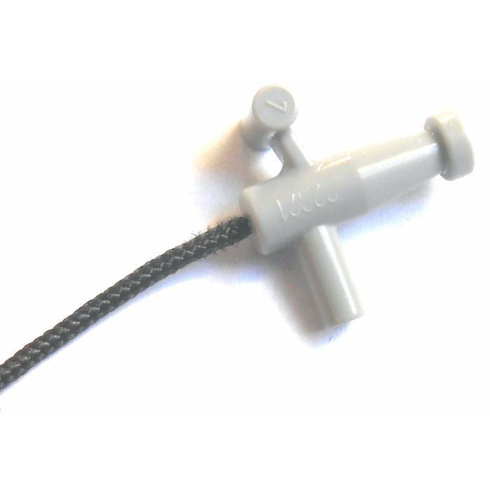 LEGO Hose Nozzle with T Handle with 24L Black String (22921) | Brick ...