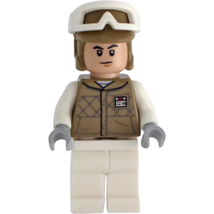 LEGO Hoth Rebel Trooper with Dark Tan Helmet and Vest Minifigure ...