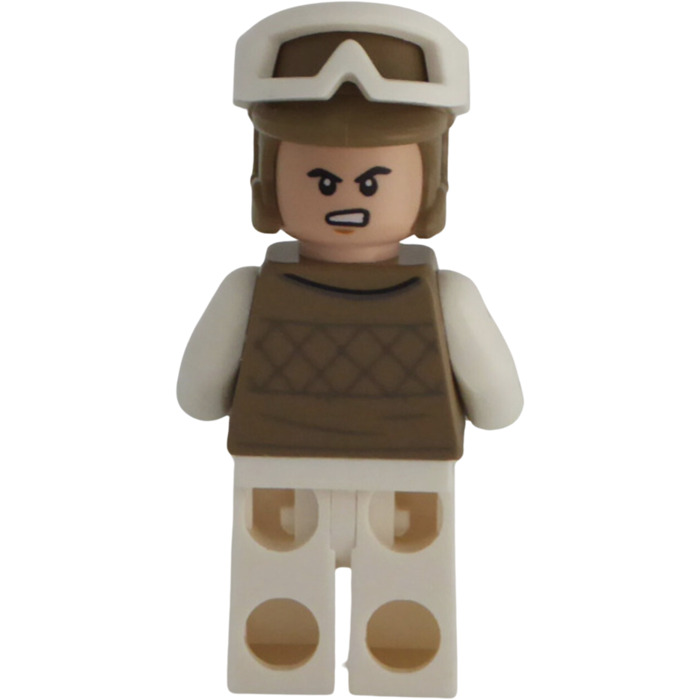 LEGO Hoth Rebel Trooper with Dark Tan Helmet and Vest Minifigure ...