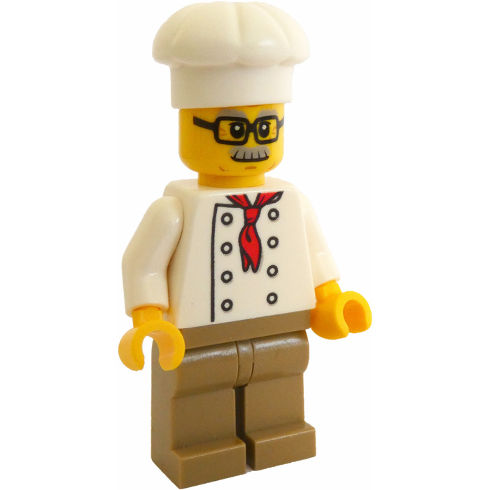 LEGO House Chef with Dark Tan Legs Minifigure | Brick Owl - LEGO ...