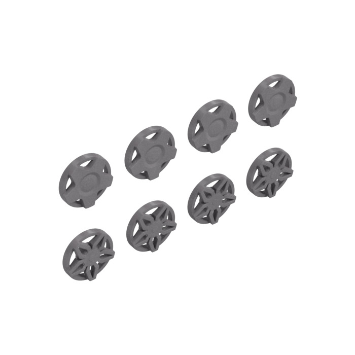 LEGO Hub Caps (5 Spoke Wide and 5 Spoke Framed) (29117) | Brick Owl