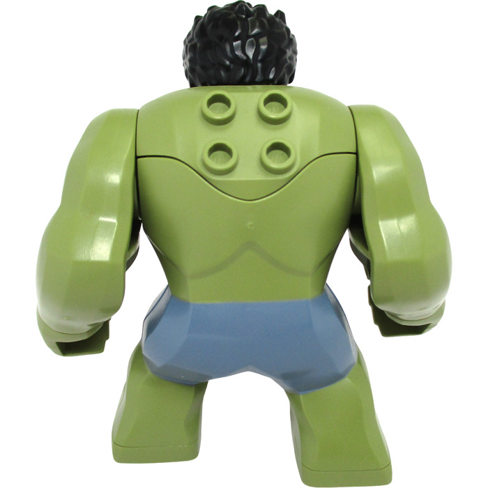 LEGO Hulk (Large) with Sand Blue Pants with Lavender Panels Minifigure ...