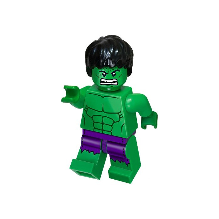 LEGO Hulk with Dark Purple Tattered Pants Minifigure | Brick Owl