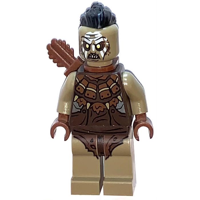 LEGO Hunter Orc with Top Knot and Quiver Minifigure | Brick Owl
