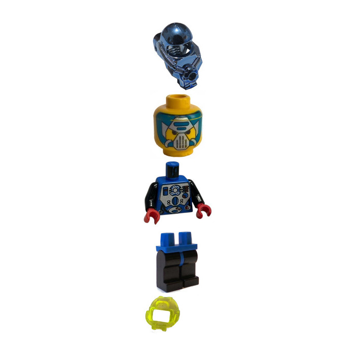 LEGO Hydronaut with Black Legs and Red Hands Minifigure | Brick Owl ...